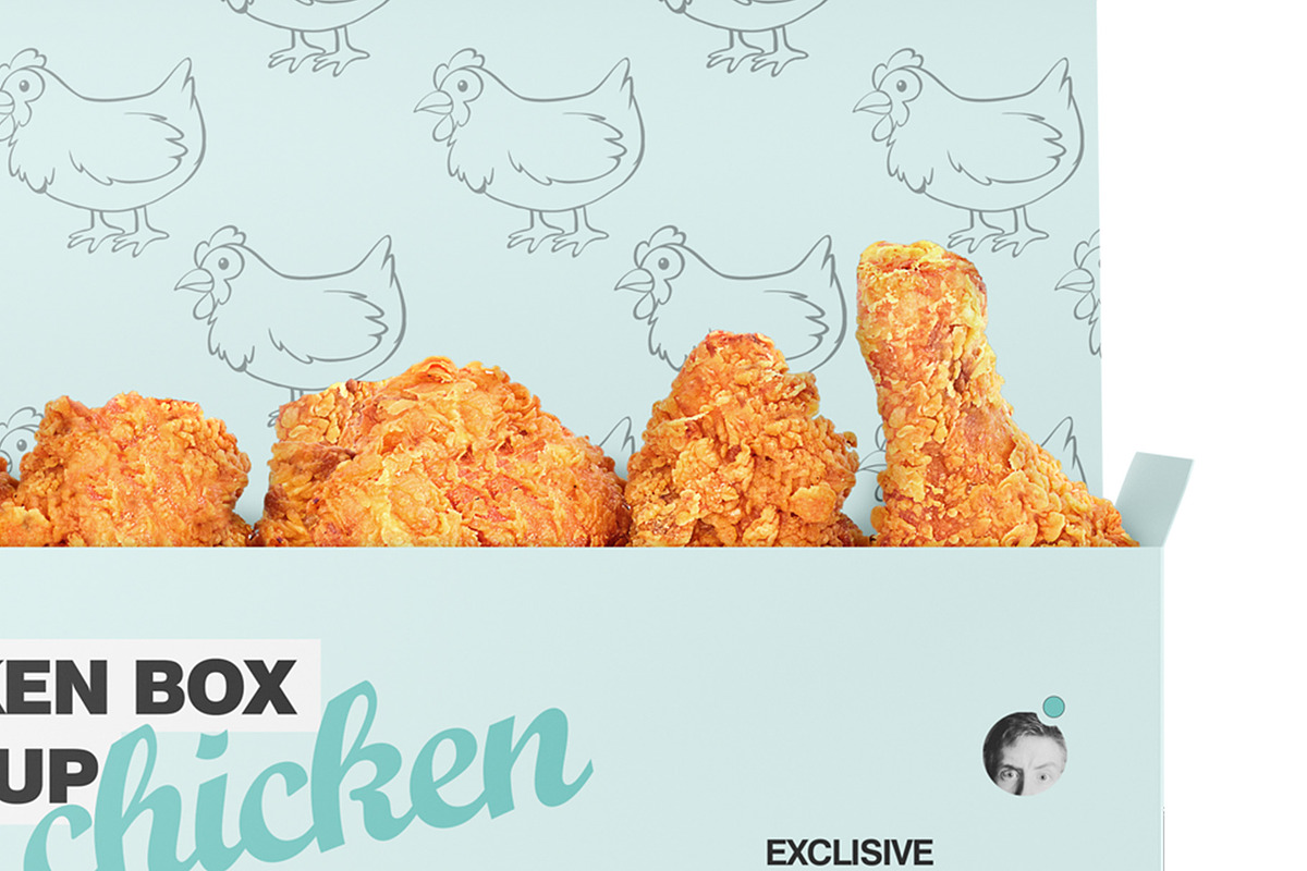 Chicken Box Mockup