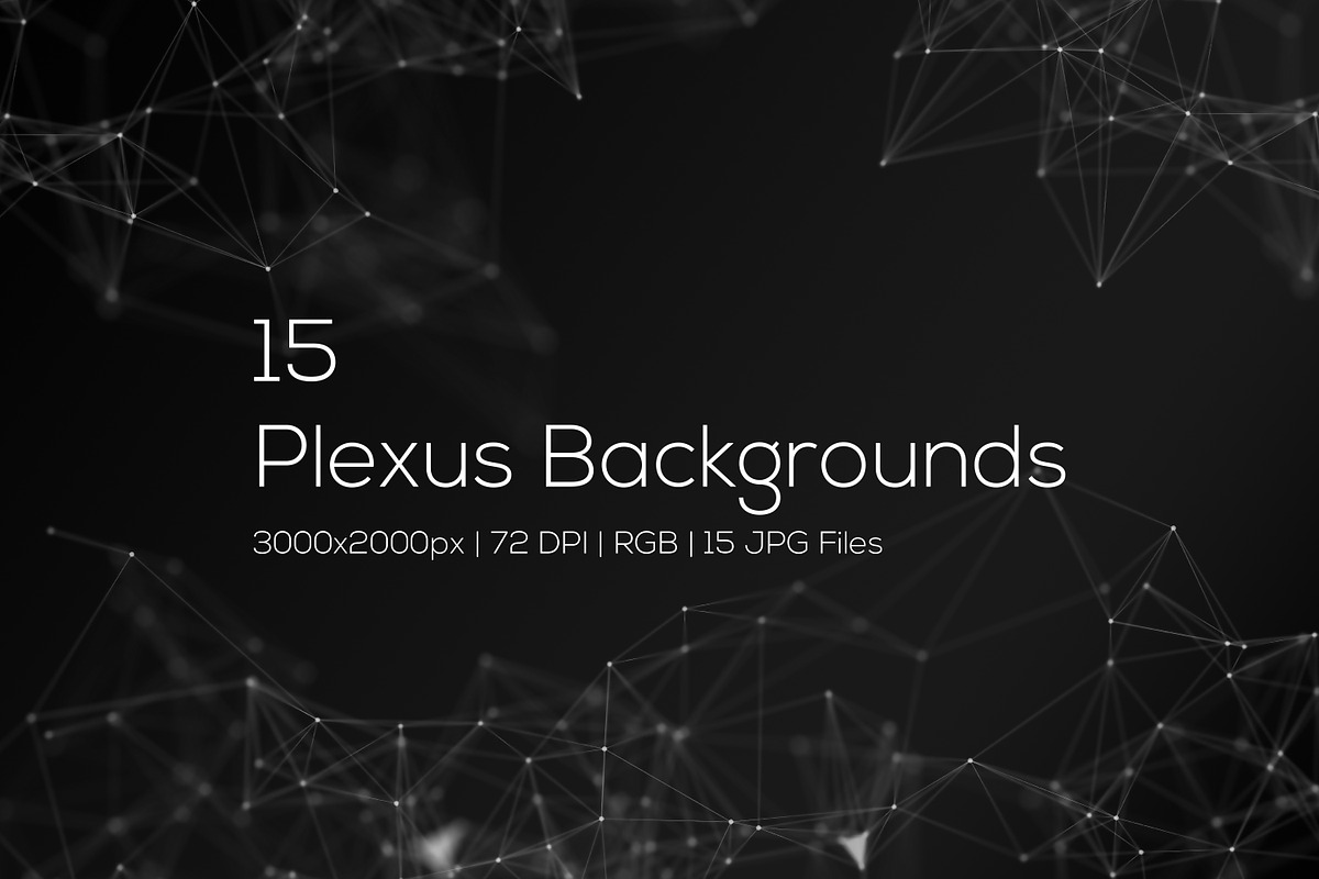 Plexus Backgrounds, a Texture Graphic by The_DrX