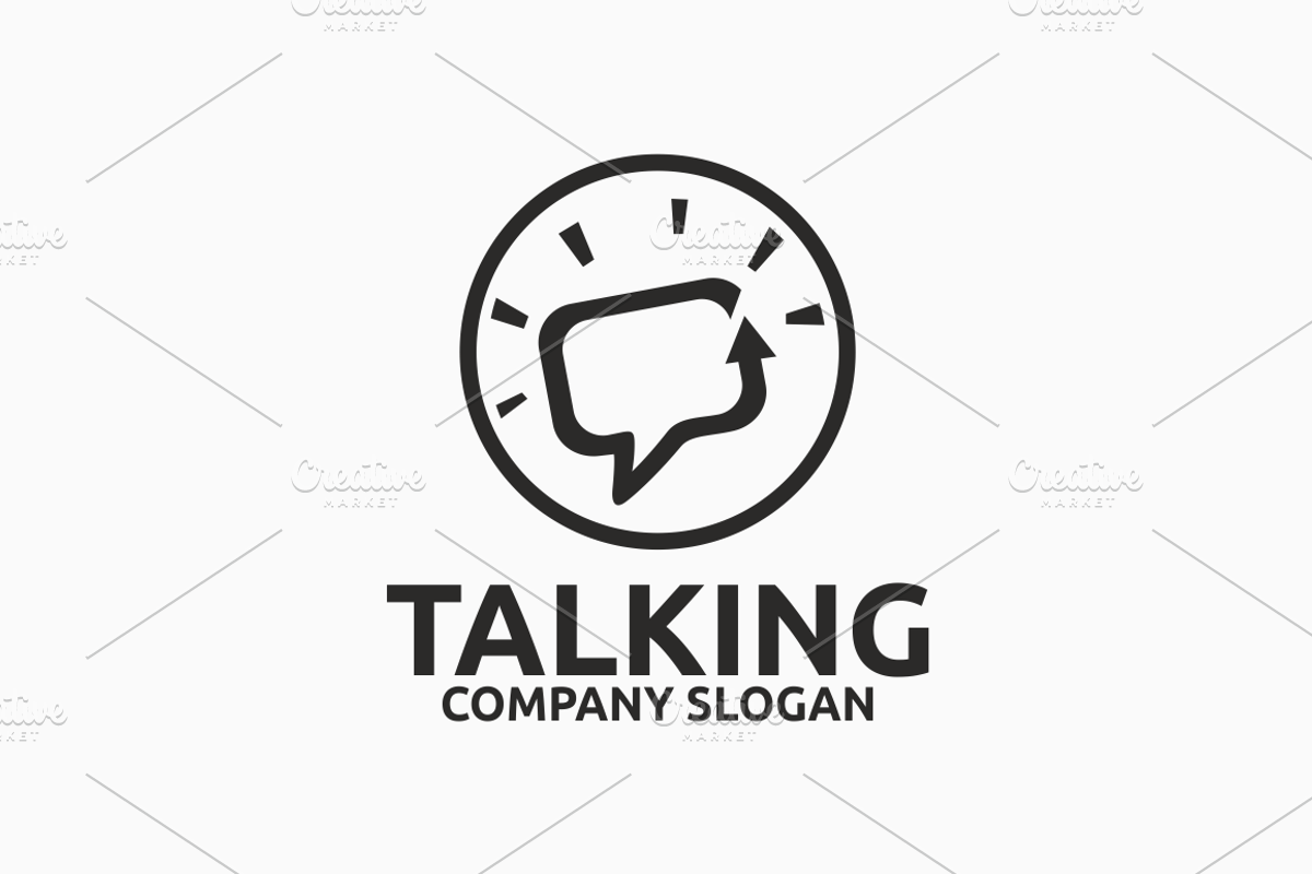 Talking, a Branding & Logo Template by Brandlogo