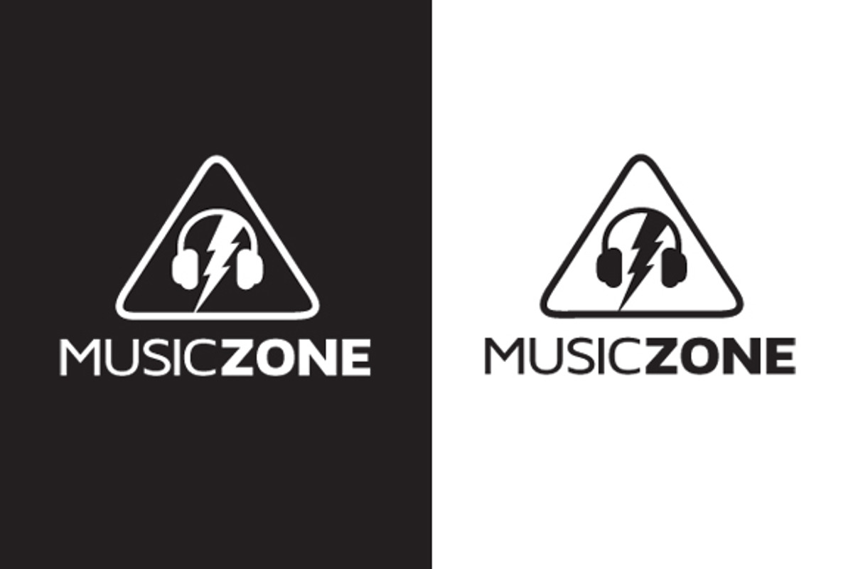 Music Zone Logo Template Design, a Branding & Logo Template by ...