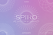 SPIRO | Vector design elements, an Object Graphic by ME_COLLAGE ...