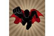 Superhero Coming Ray Light | Graphic Objects ~ Creative Market