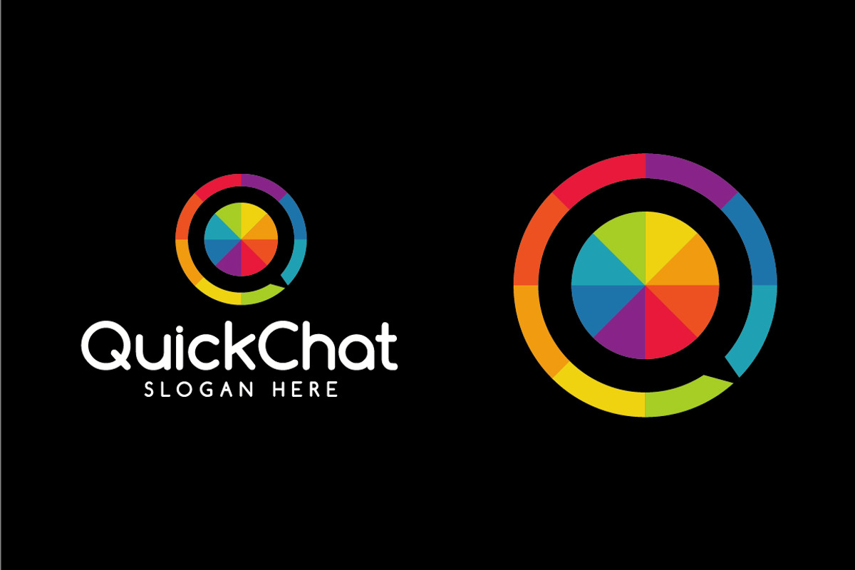 Quick Chat, a Branding & Logo Template by emotions76