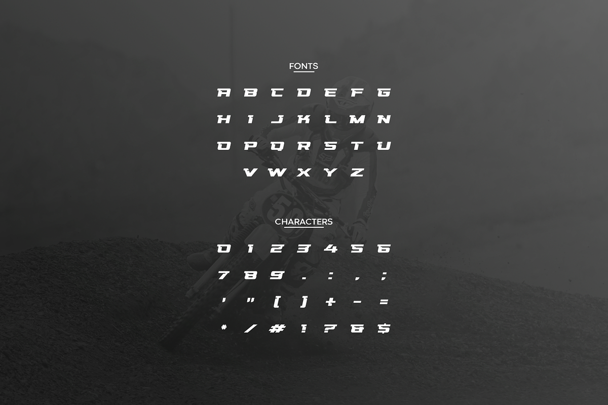 Darogiq, a Font by garismantra | Creative Market