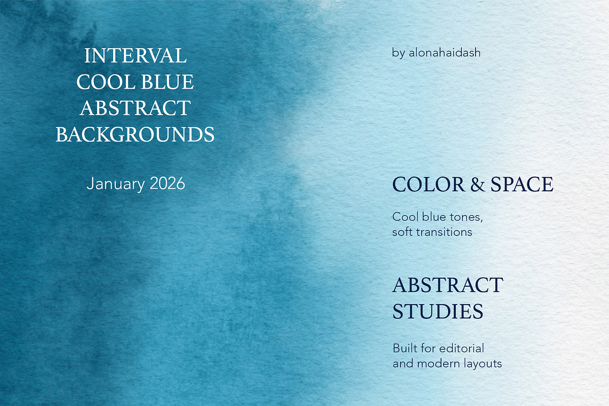 Interval Cool Blue Backgrounds, a Background Graphic by alonahaidash