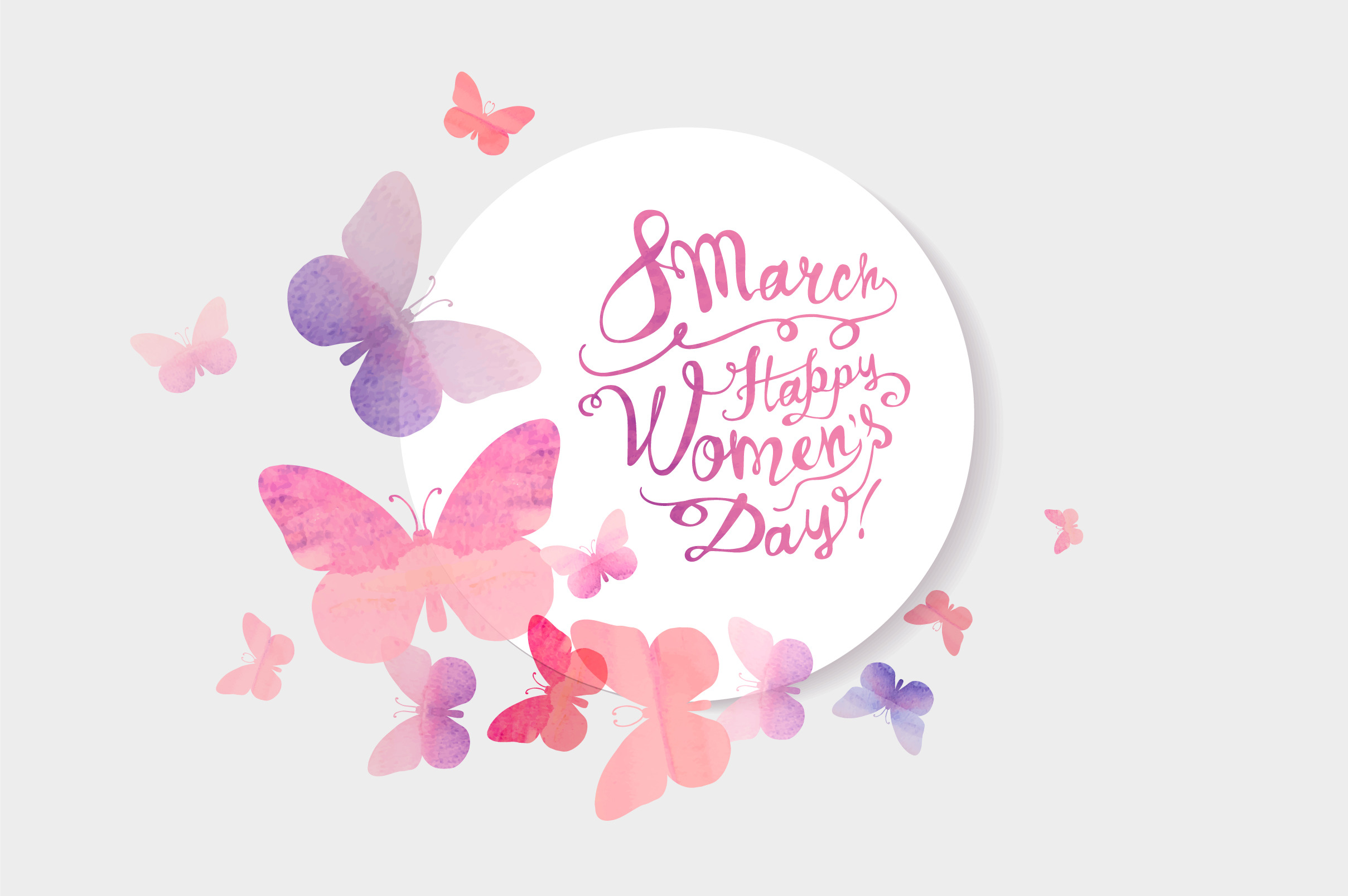 8 March card + bonus, an Object Graphic by Crazy nook | Creative Market