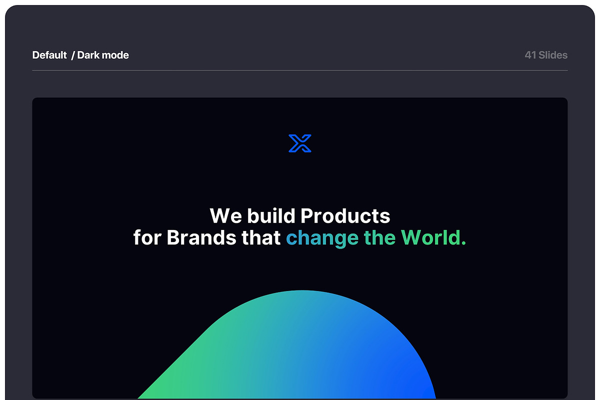 X - Multipurpose Presentation, a Presentation Template by TemplateZuu