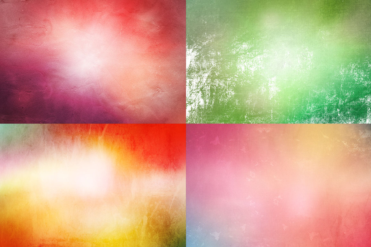 12 High Res Color Grunge Textures, a Texture Graphic by DesignThor