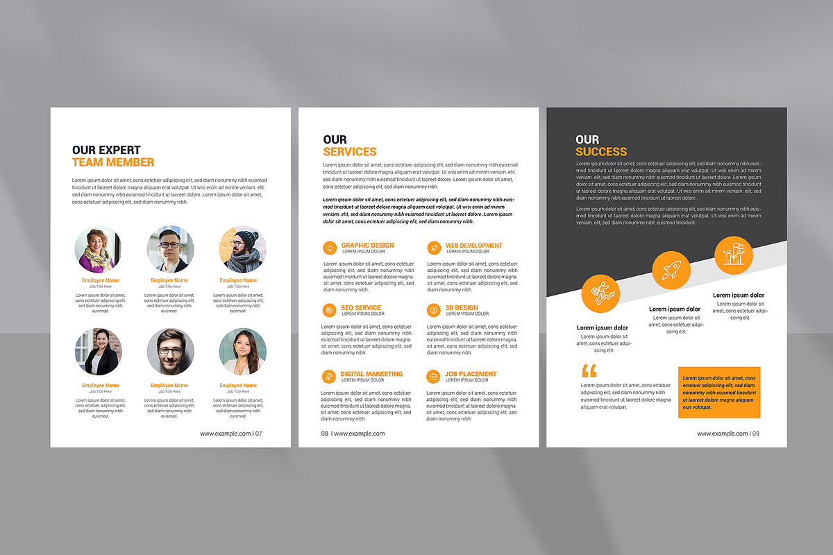 Brochure Template Design