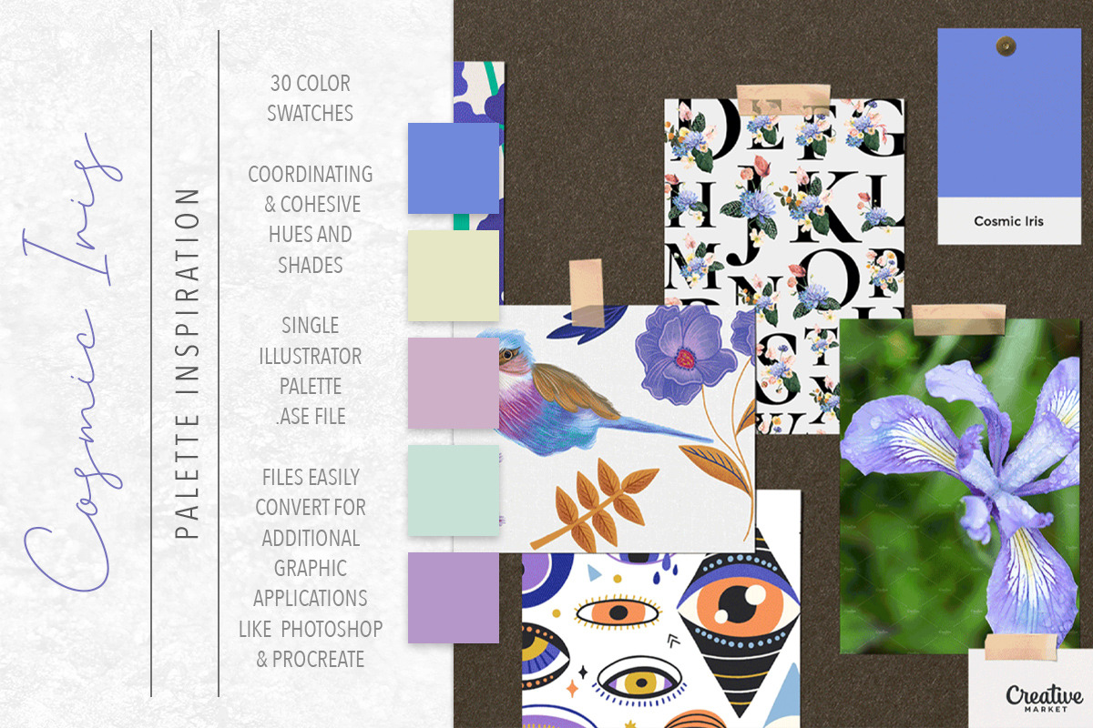 Illustrator Color Palette BUNDLE V1, a Palette Add-On by Jennadesigns