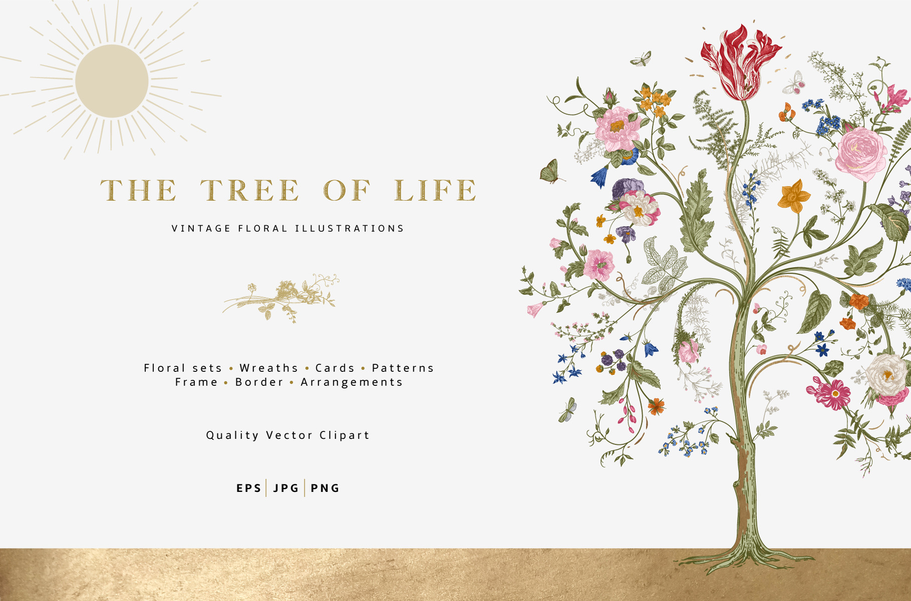 The Tree of Life. Color, a Decorative Illustration by olga.korneeva