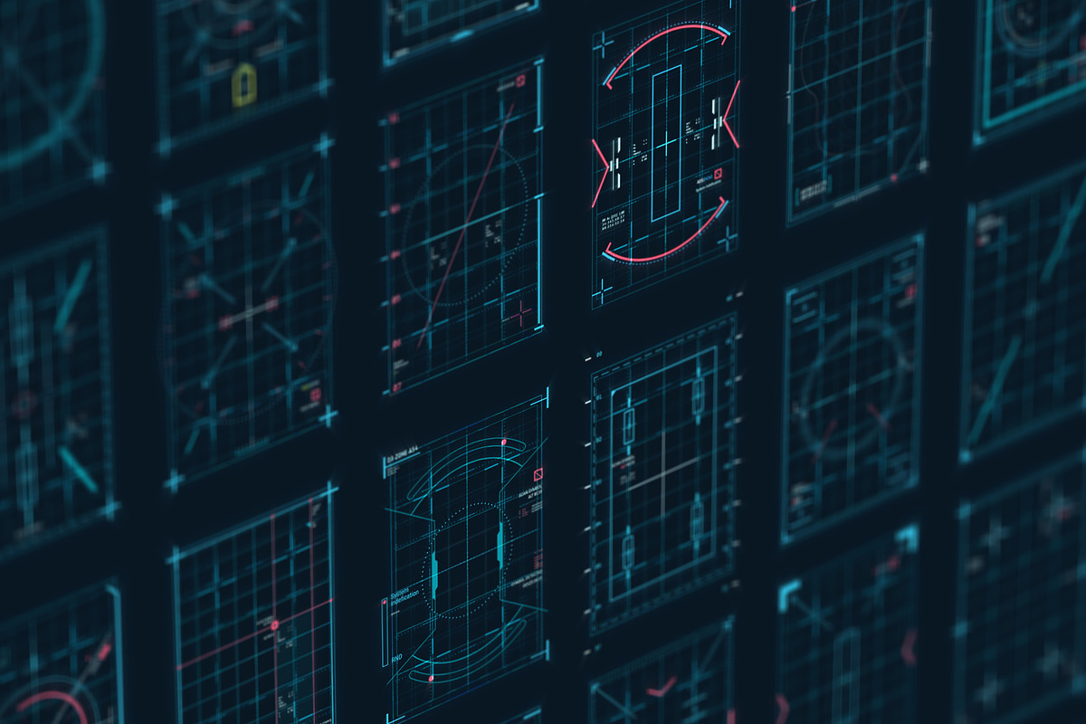 HUD Alphabet Kit, an Illustration by TITO