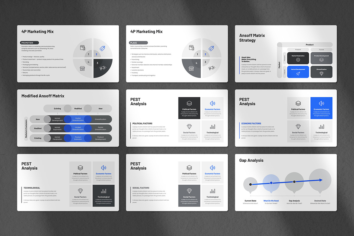 Marketing Plan Presentation Template, a Marketing Template by ...