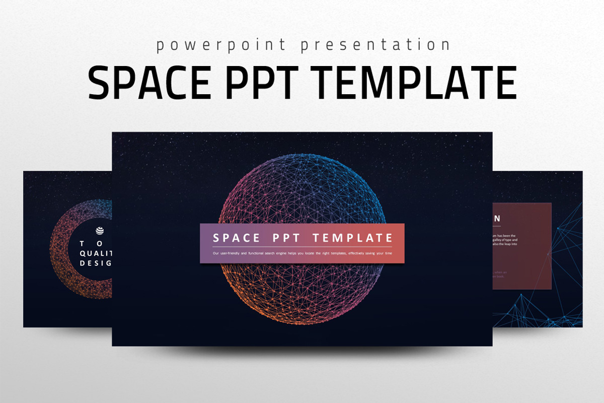 Space PPT Template, a Presentation Template by GoodPello
