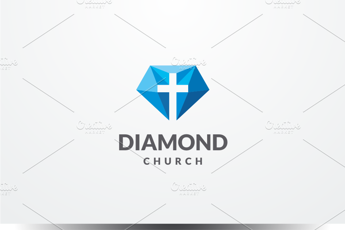 Diamond Church Logo, a Branding & Logo Template by yopie