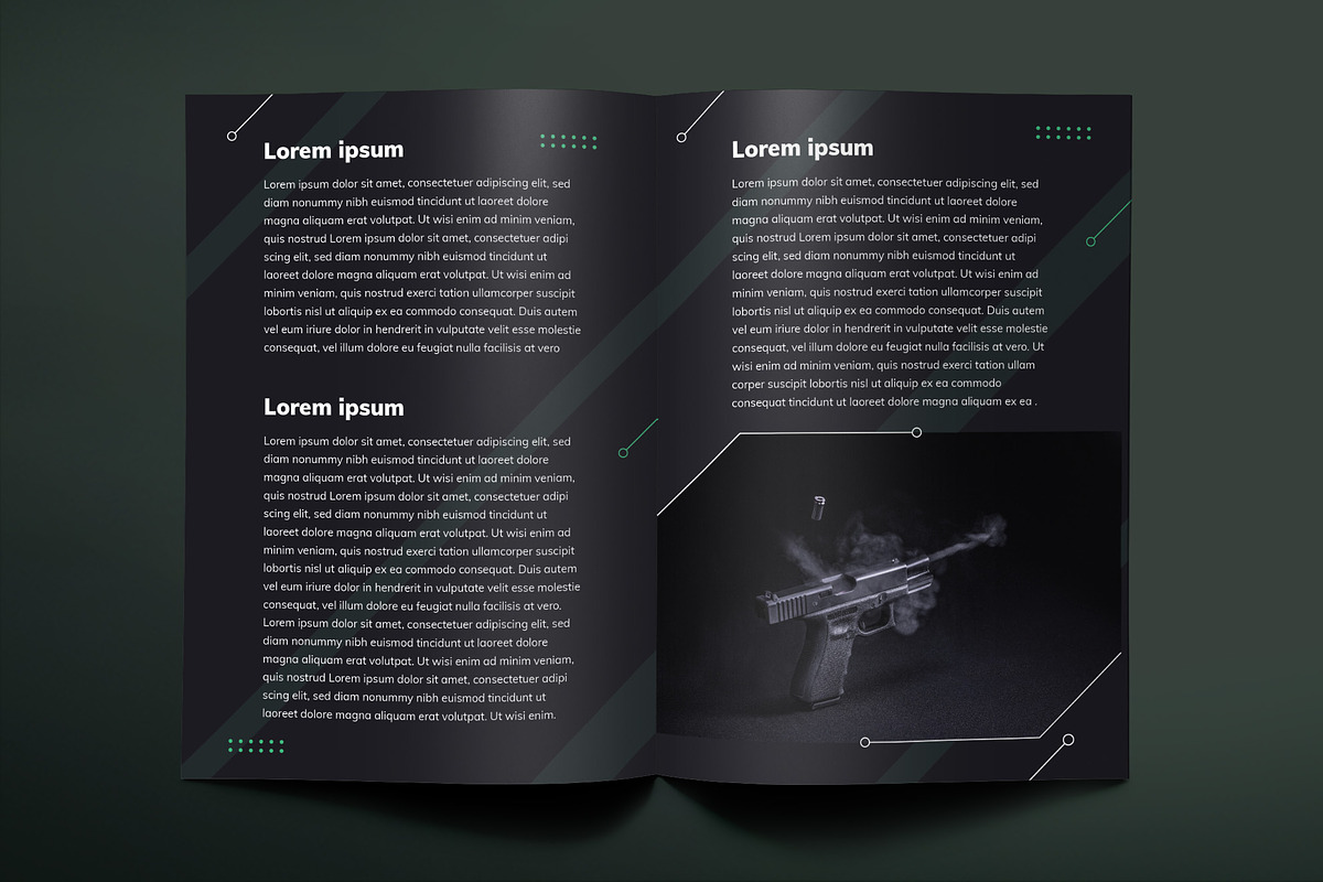 Security Services Brochure Bifold, a Brochure Template by TemplatesNow!