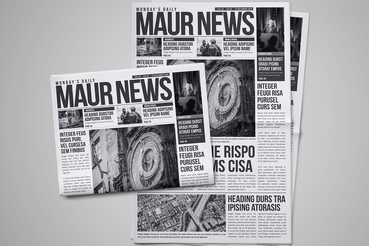 Newspaper Design Bundle