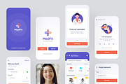 MedFit UI Kit | Creative Market