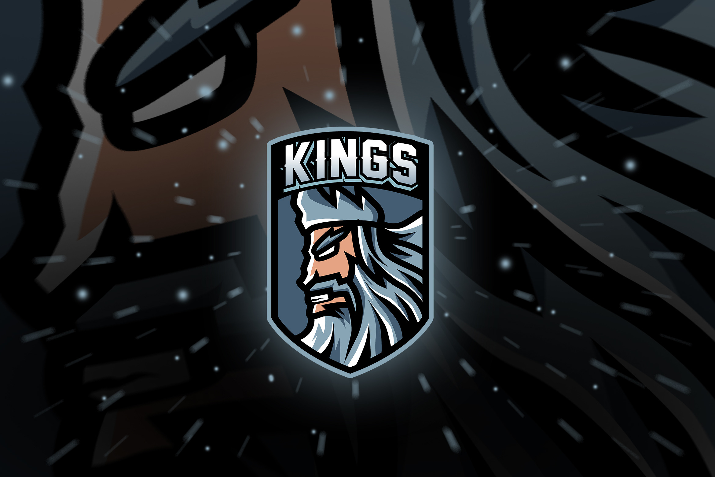 kings - Mascot & Esport Logo, a Branding & Logo Template by AQR Studio