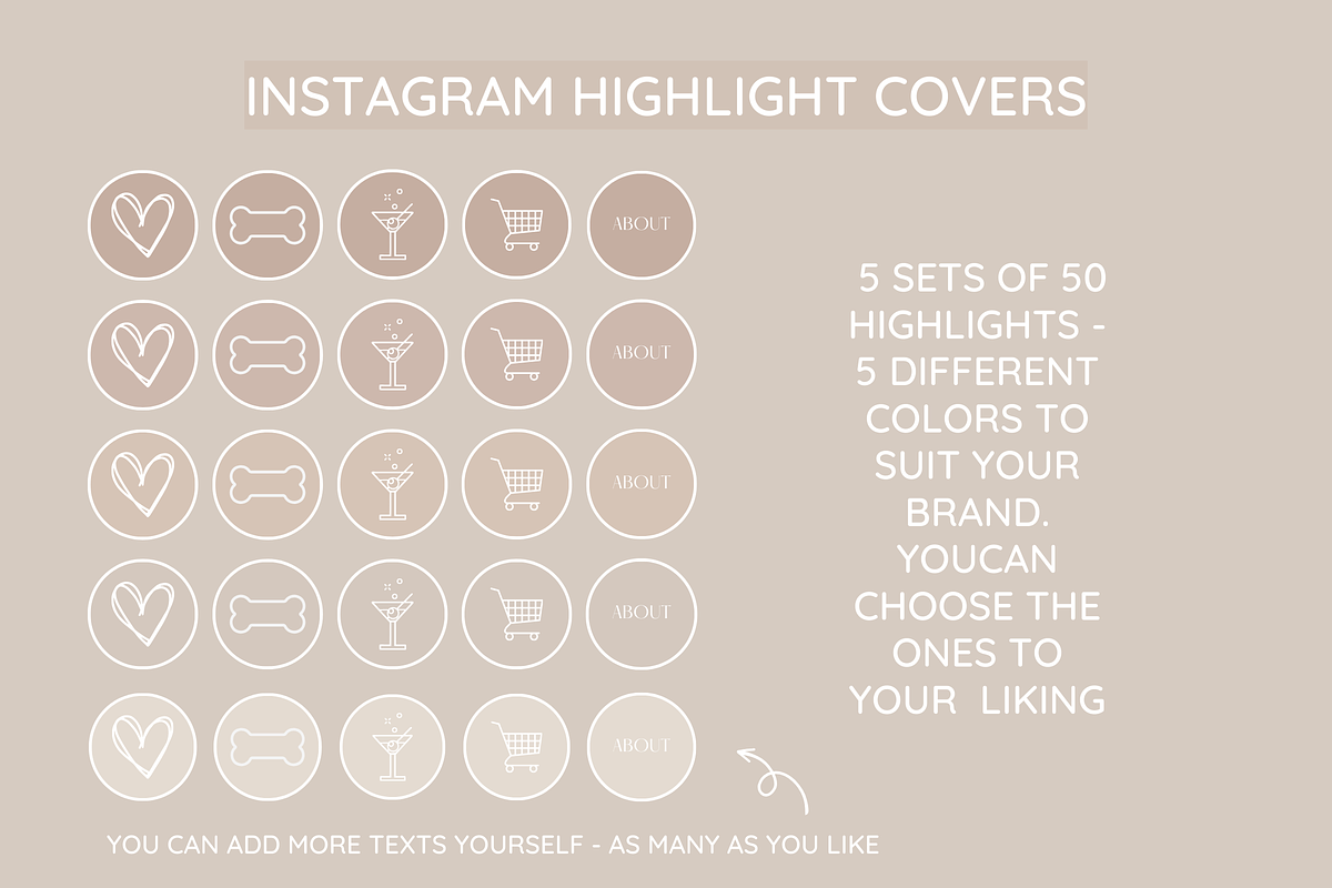 Beige Instagram Mega Bundle