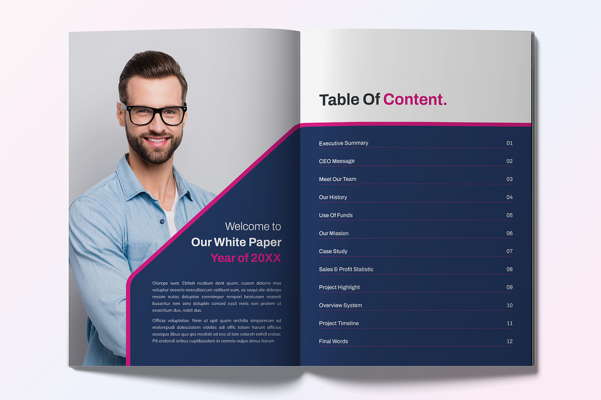 Business White Paper Design