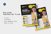 Building Contractor Flyer Template, a Flyer Template by AQR Studio