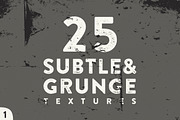 25 Grunge & Subtle Vector Textures, a Texture Graphic by TexturWerk