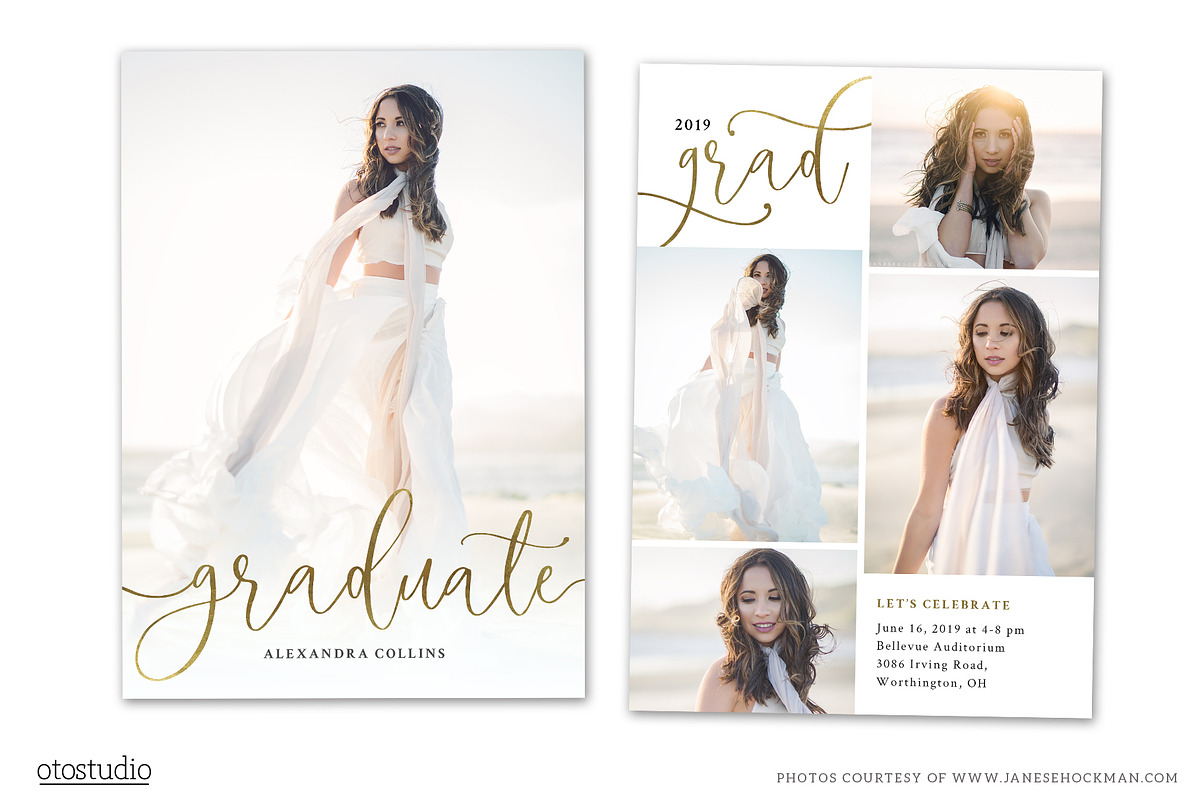 Graduation Card Template 2021 Senior, a Card Template by OtoStudio