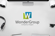 W Logo - Wonder Group, a Branding & Logo Template by Typia Nesia