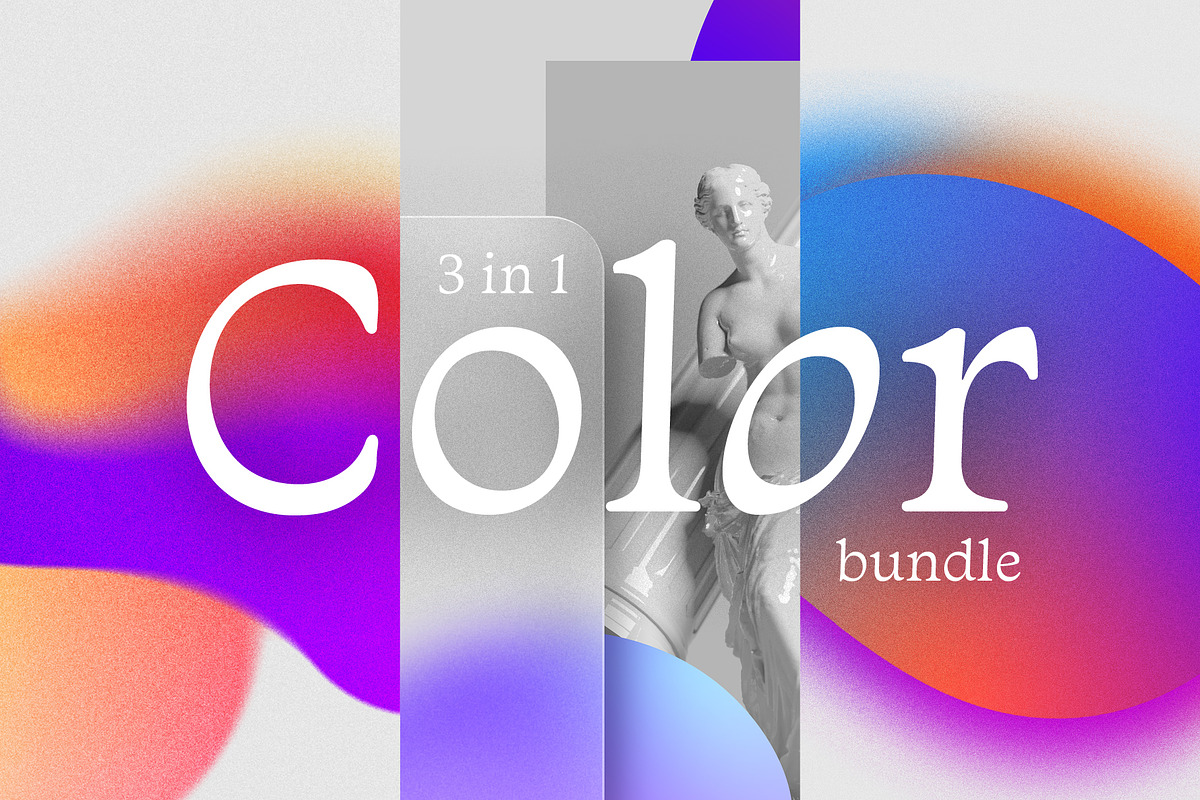 Color Bundle, a Texture Graphic by kuro