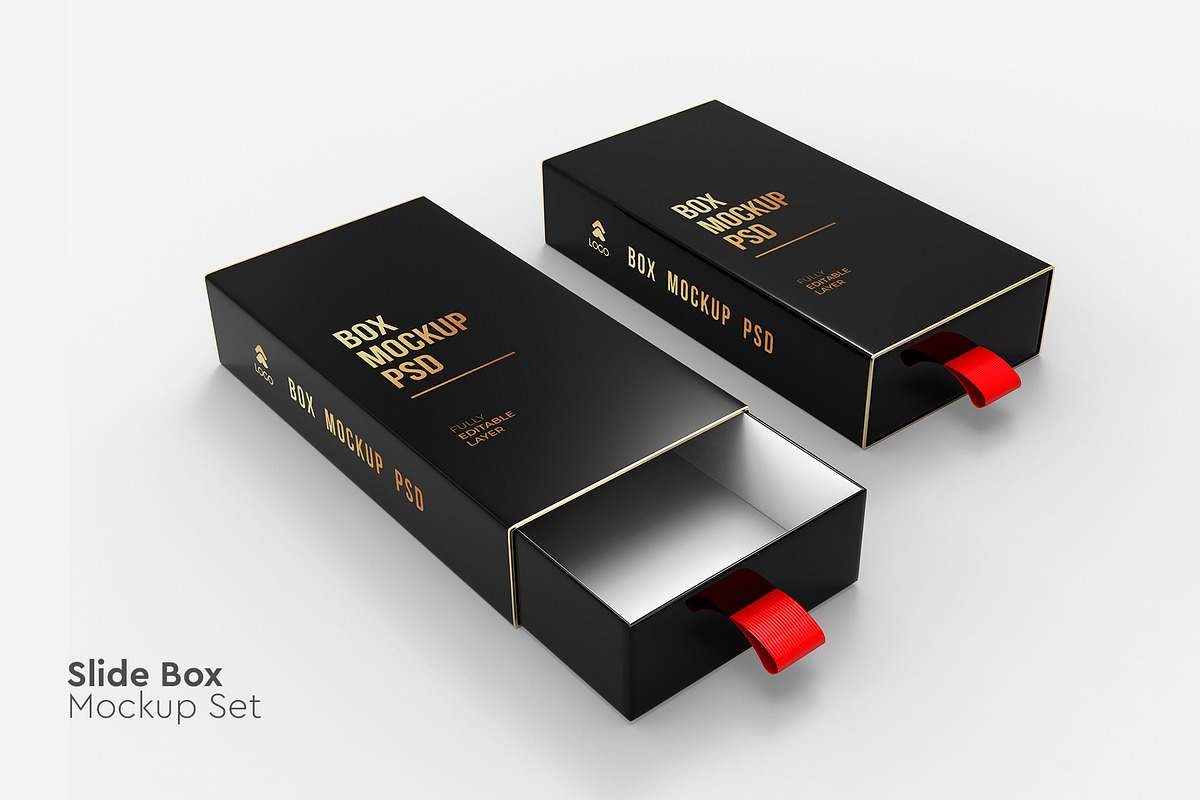 Slide Box Mockups
