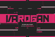 Varogan Display Font, a Serif Font by infernostudio3