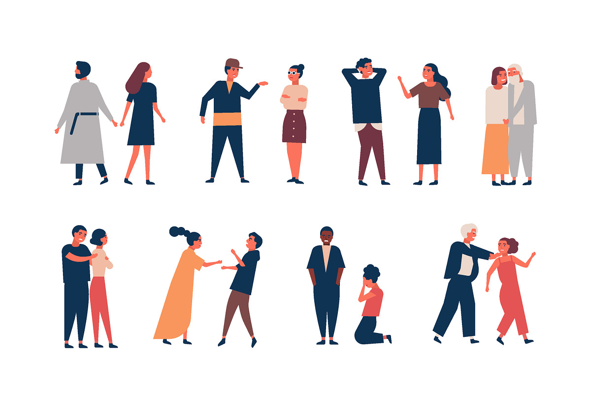 Couples relationships, a Person Illustration by Good Studio