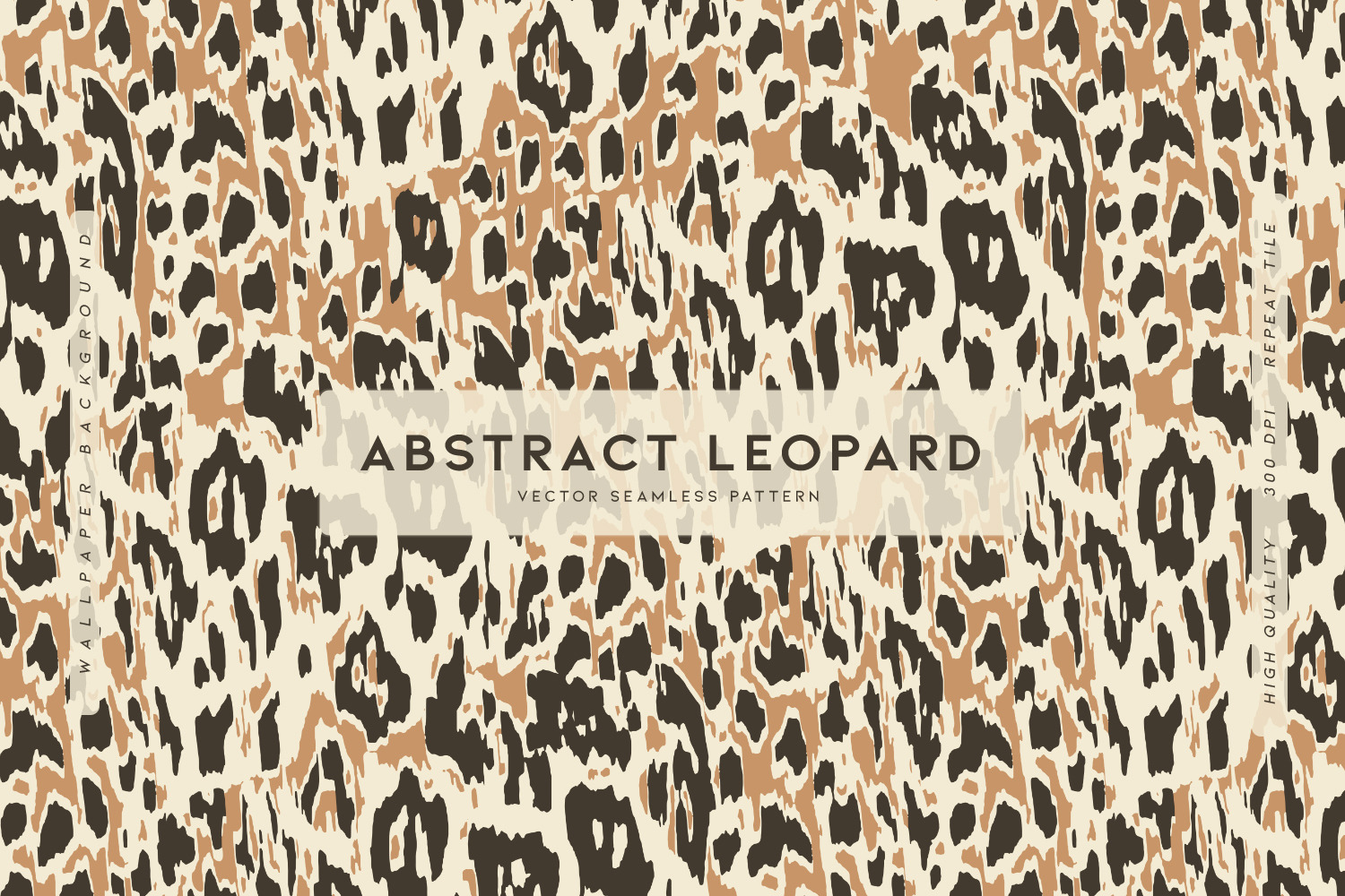 Abstract Leopard | Vector Print, a Pattern Graphic by MalyskaStudio