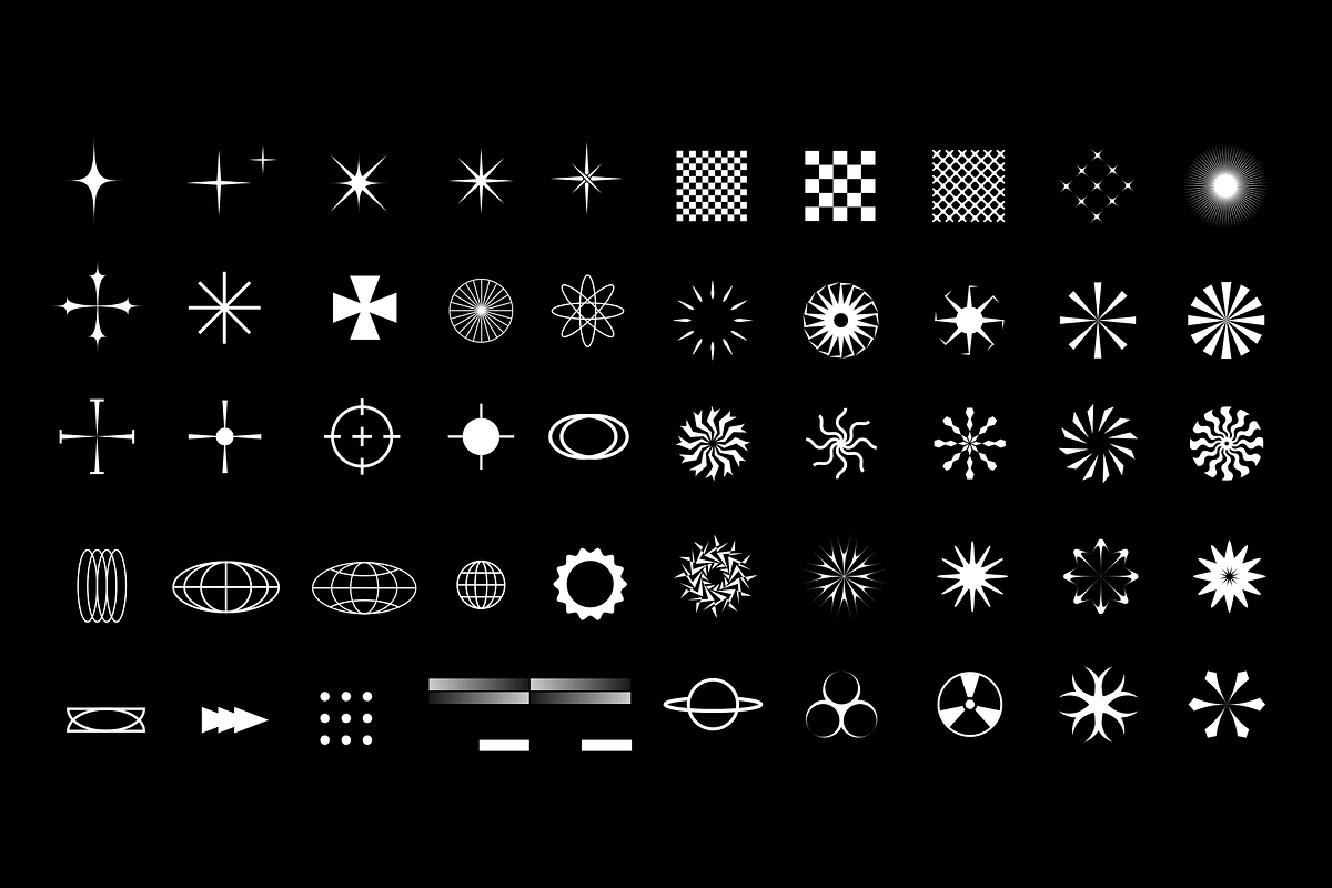1000+ Shapes & Elements Bundle, a Graphic by Dirtybarn