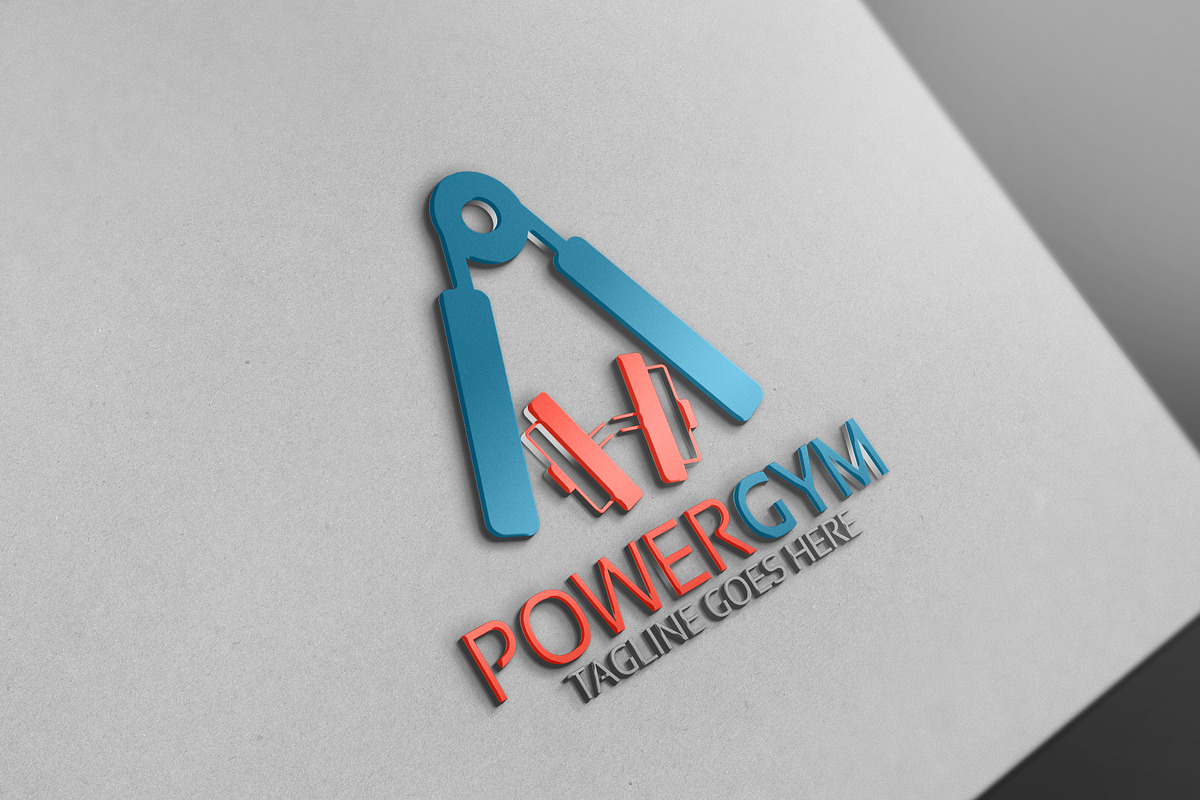 Power Gym Logo, a Branding & Logo Template by Josuf Media