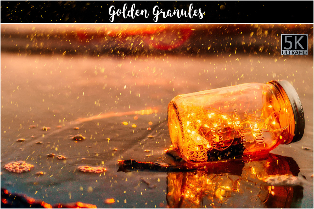 Golden Granules, a Texture Graphic by PandoraDreams