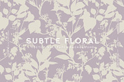 Subtle Floral | Vector Pattern, a Pattern Graphic by MalyskaStudio