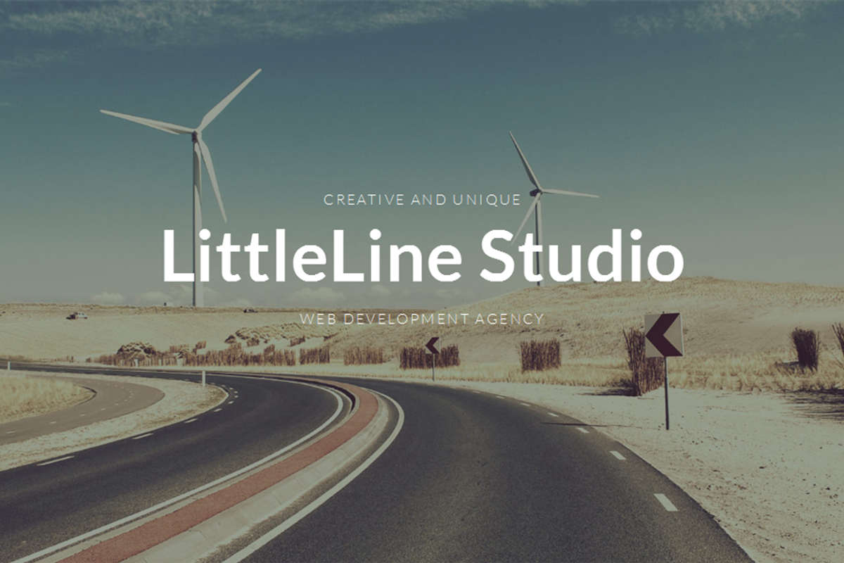LittleLine - Agency Portfolio, a Bootstrap Template by SKETCHLINES DESIGN
