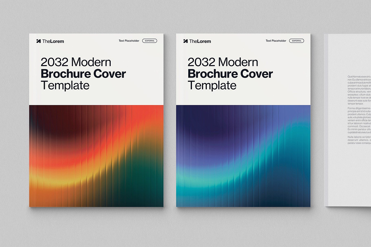 Abstract Brochure Cover Template, a Brochure Template by BrandPacks