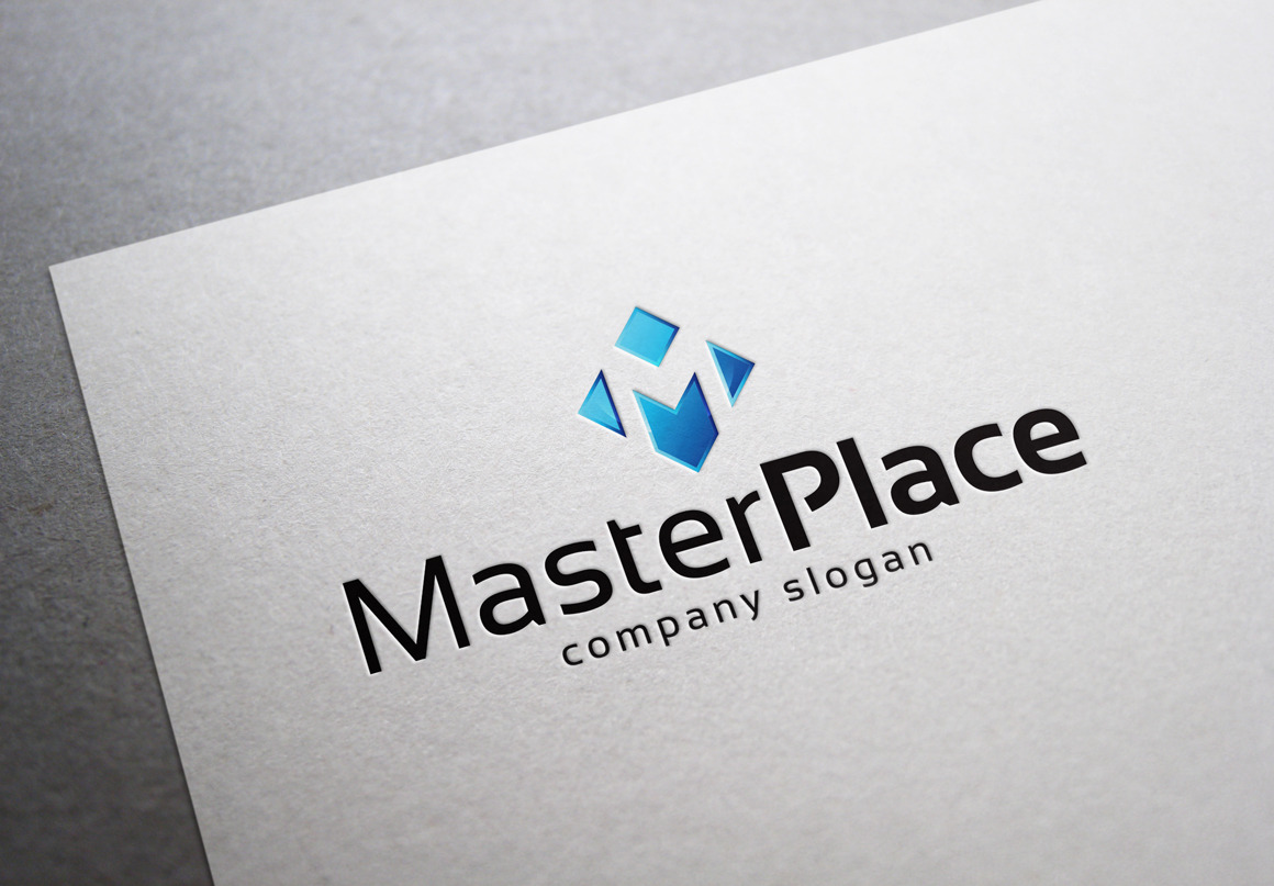 Master Place Logo, a Branding & Logo Template by EmilGuseinov