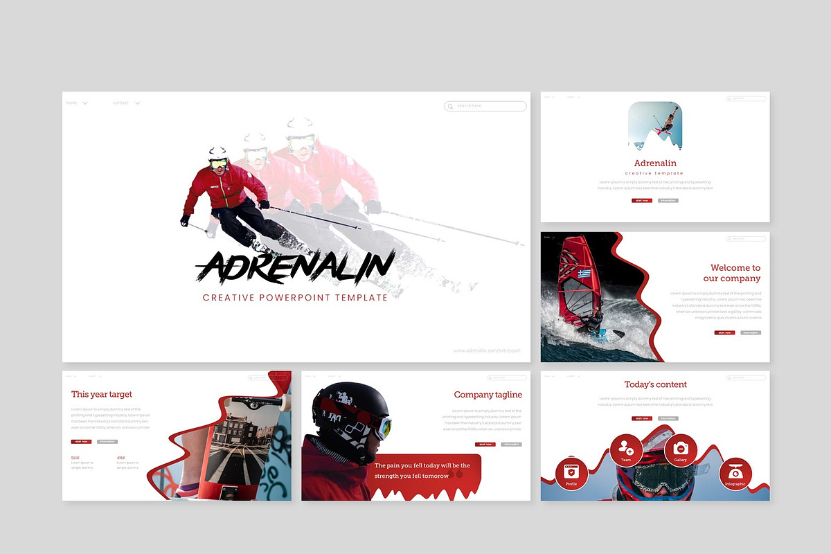 Adrenalin - Keynote Template, a Presentation Template by inspirasign ...