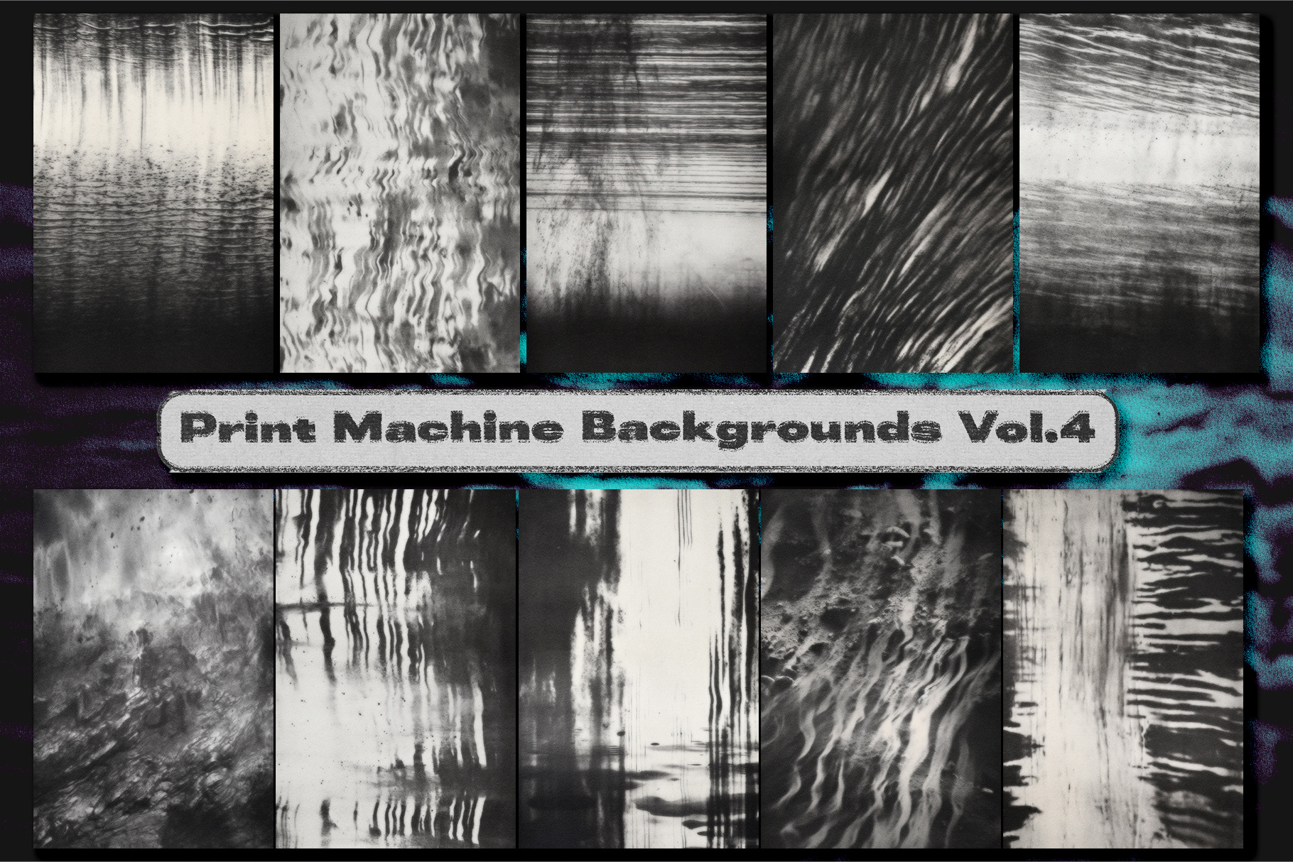 Print Machine Backgrounds Vol. 4, a Background Graphic by bbymedia.store