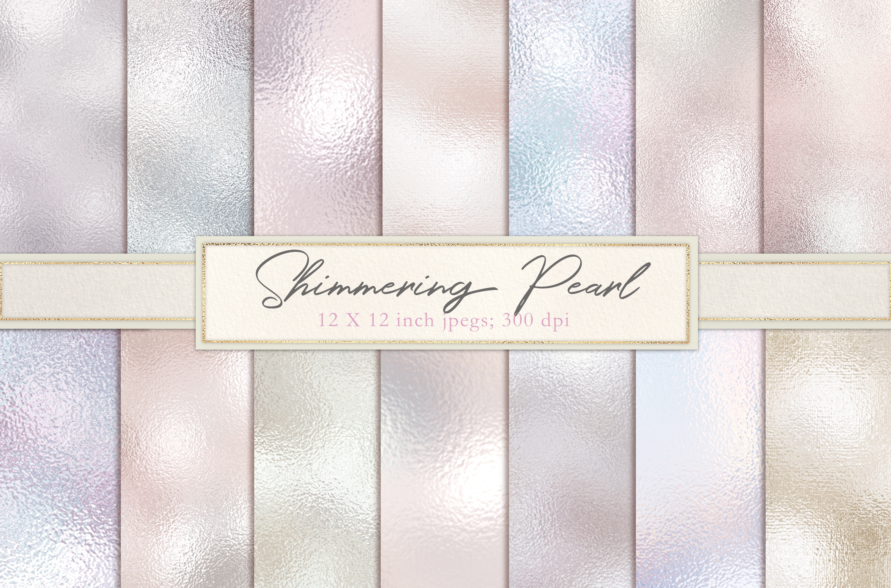 Shimmering pearl foil textures, a Texture Graphic by Paper Farms