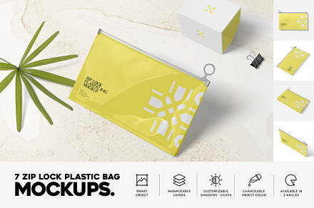 Ziplock Pouch Mockup | Packaging Mockups ~ Creative Market