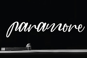Paramore font, a Script Font by Mariyana