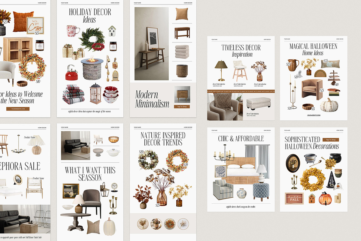 80 Canva LTK Instagram Bundle | Amare Creative | Creative Market