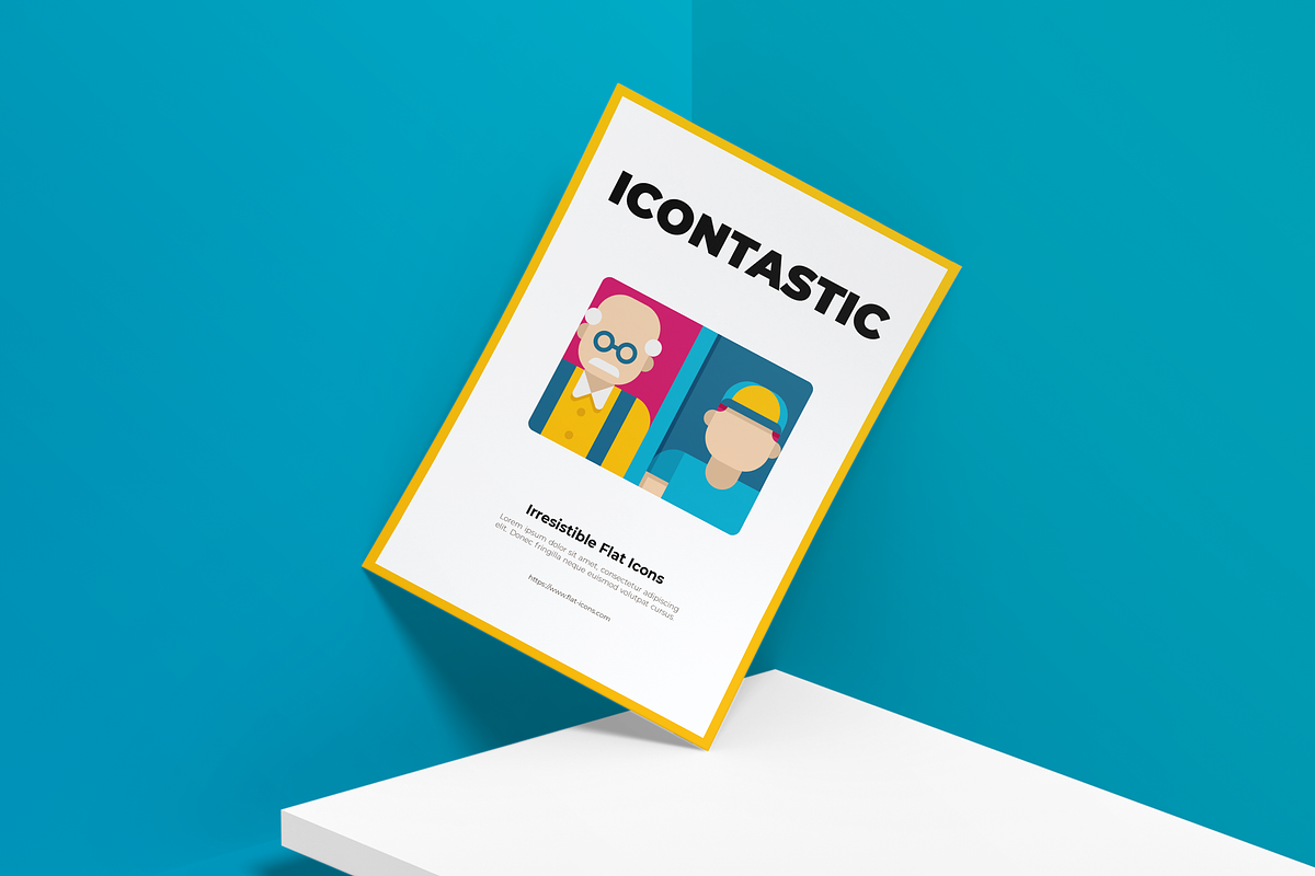 70 Generation Gap Icons, an Icon by Flat Icons