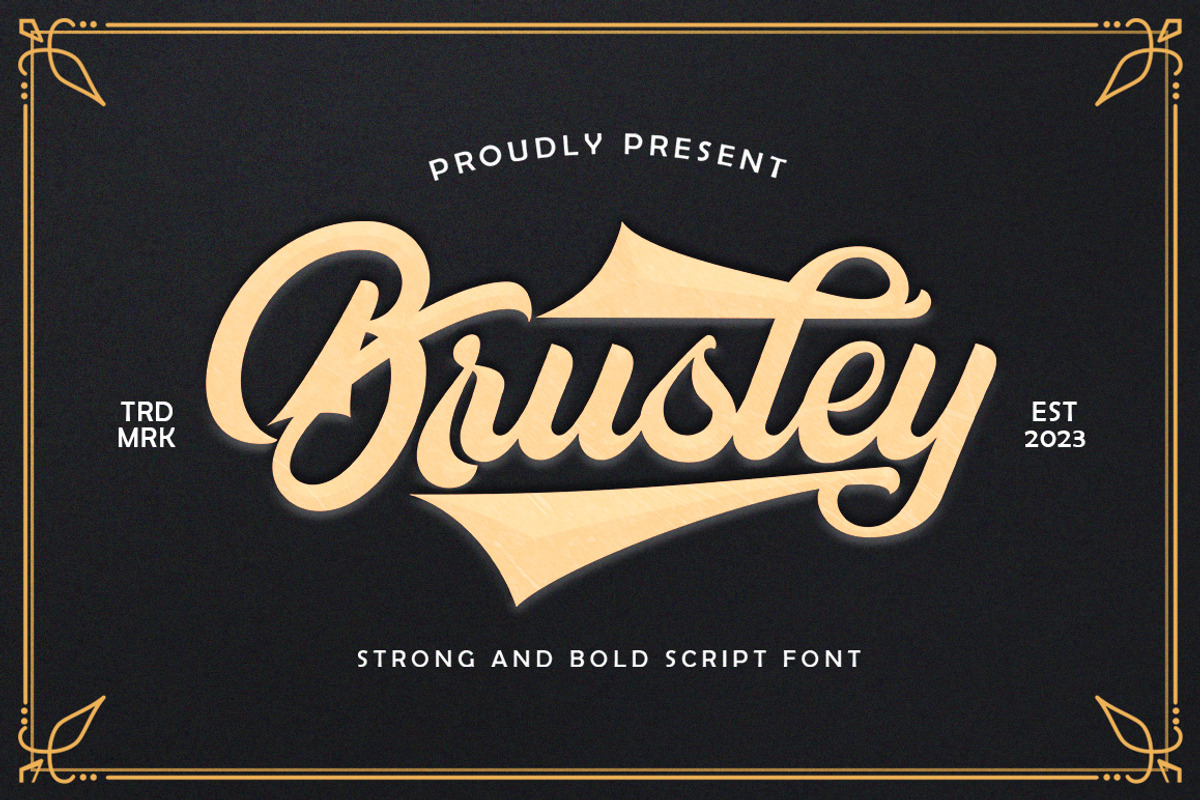 Brusley Script