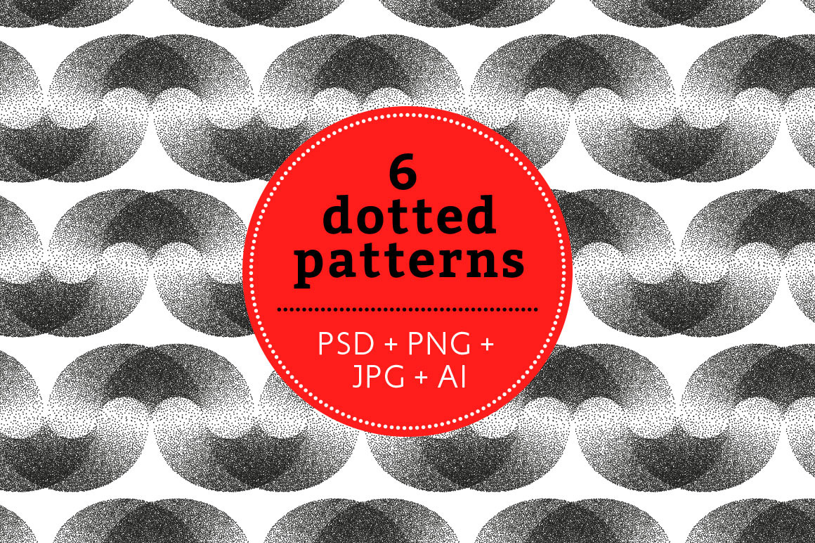 Dotted Patterns, a Pattern Graphic by kloroform